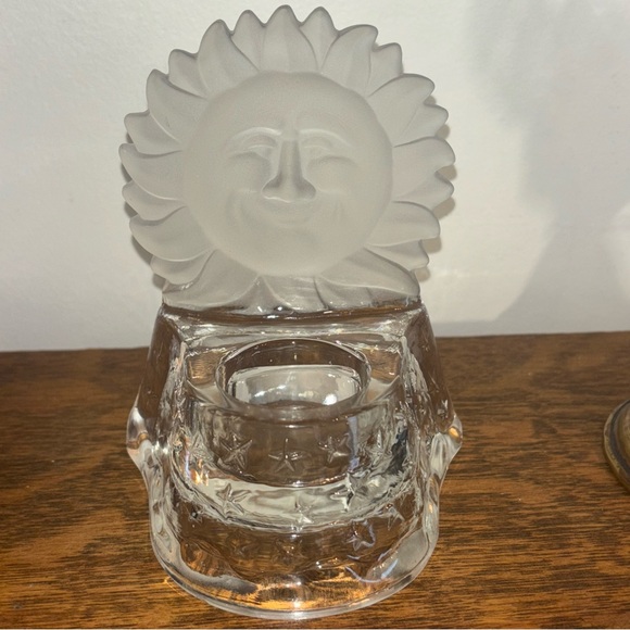 PartyLite | Accents | Partylite Vintage 9s Celestial Sun Face Candle ...